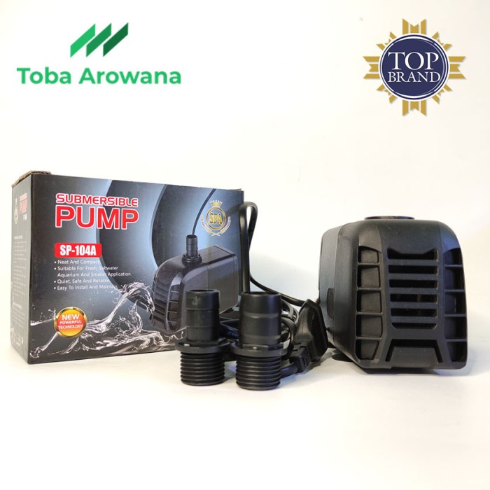 Jual Mesin Pompa Air Filter Aquarium Kolam Ikan 2200 L/Jam SPA SP-104 A | Shopee Indonesia