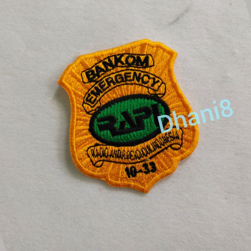 Jual LOGO RAPI BANKOM BORDIR | Shopee Indonesia