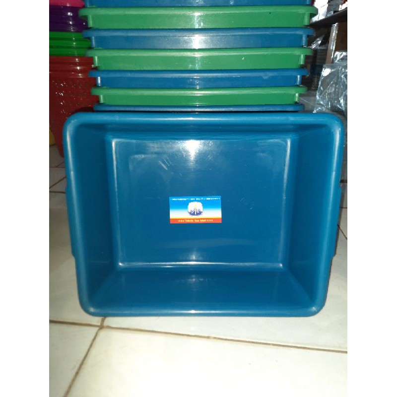 Jual Baskom Waskom Baki Kotak Cekung Dalam Segi TMS | Shopee Indonesia