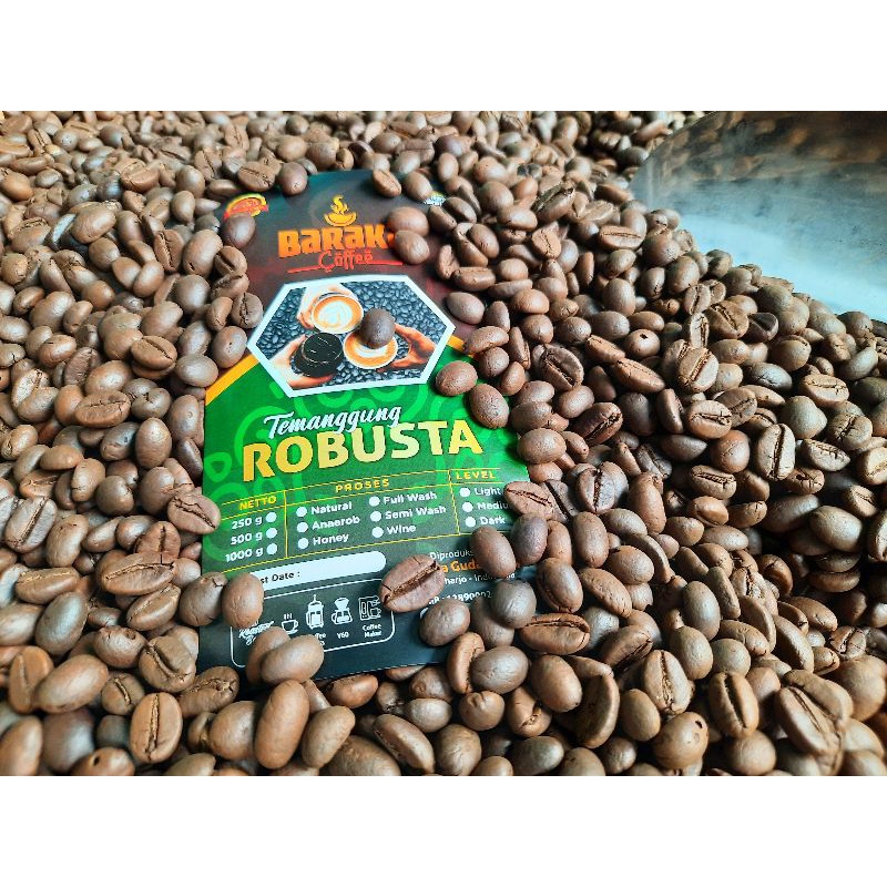 Jual Kopi Robusta Temanggung Premium Bubuk 150g | Baraka Coffee | Shopee Indonesia