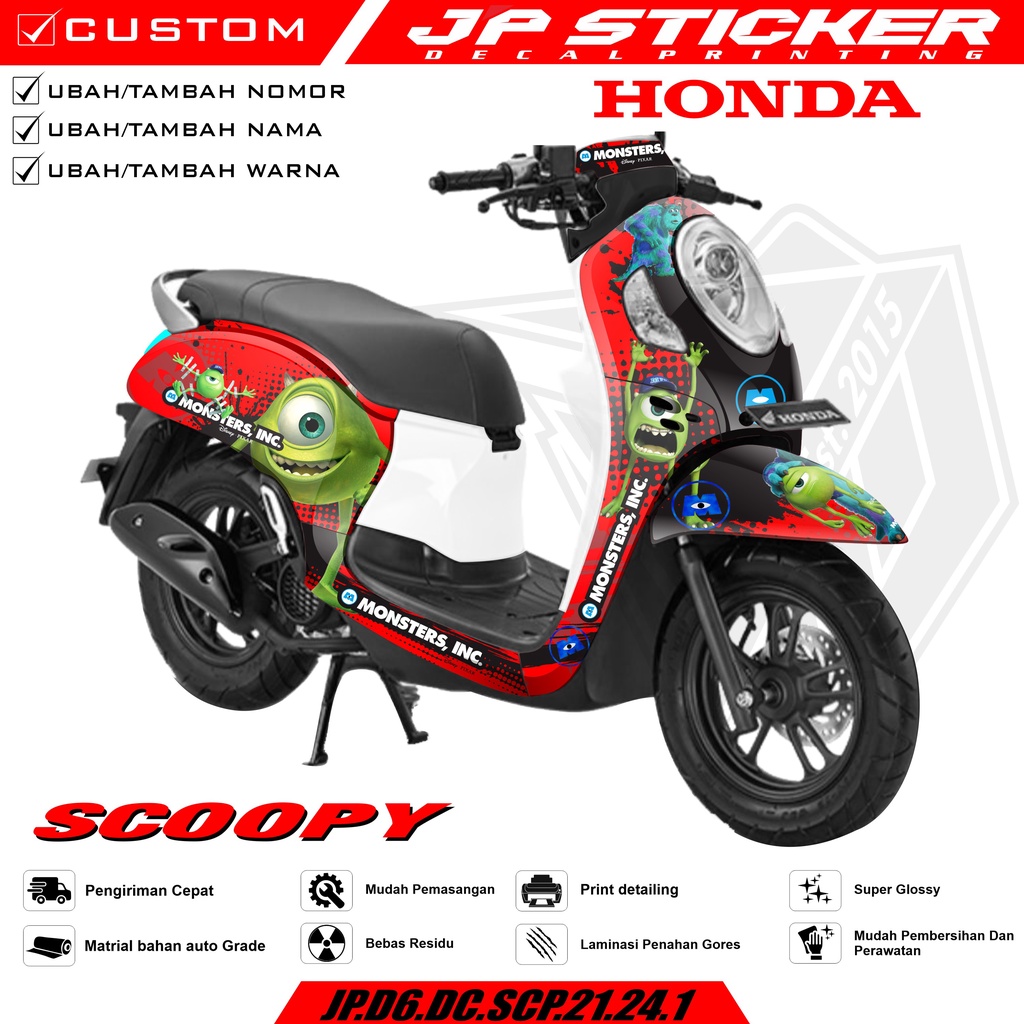 Jual Stiker scoopy full body 2021 2022 2023 2024 - Sticker Decal ...