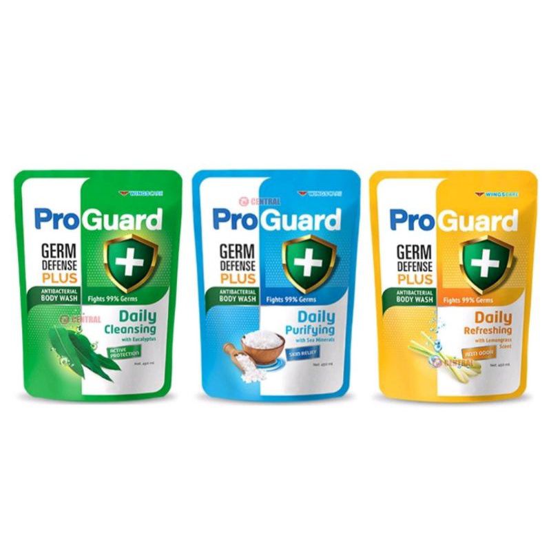 Jual Proguard Antibacterial Bodywash | Sabun Cair Proguard 410ml ...