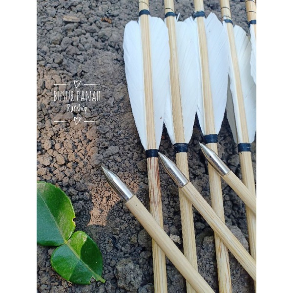 Jual Min 6 Arrow Anak Panhan Bambu dan Ramin 80 cm | Shopee Indonesia