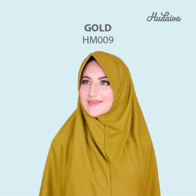 Jual HM009 - Gold - Jilbab Hudaiva Morocco | Shopee Indonesia