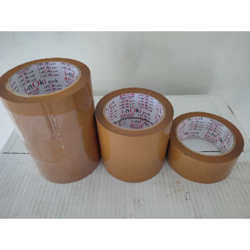 Jual LAKBAN INOKI BENING COKLAT 2 INCH | Shopee Indonesia
