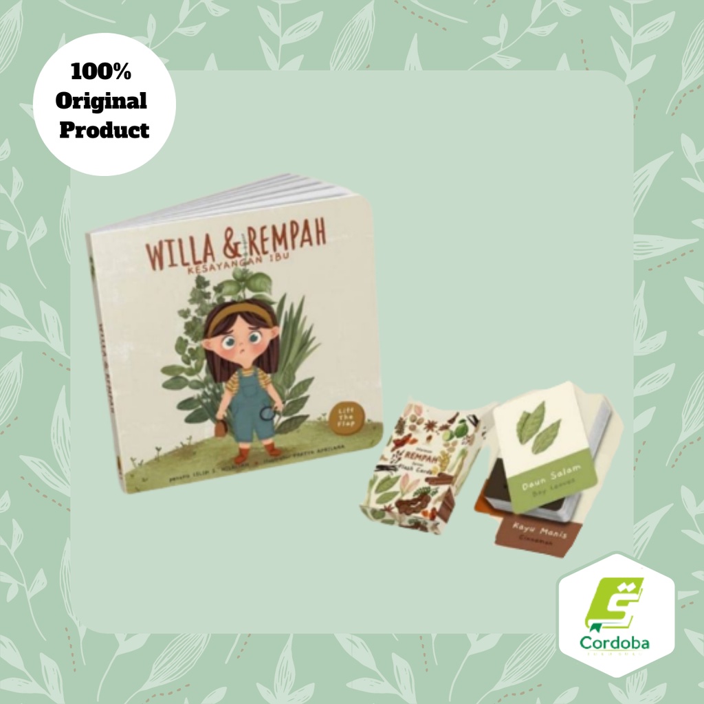 Jual (Buku Anak) Willa & Rempah Kesayangan Ibu (Bundling Flashcard ...