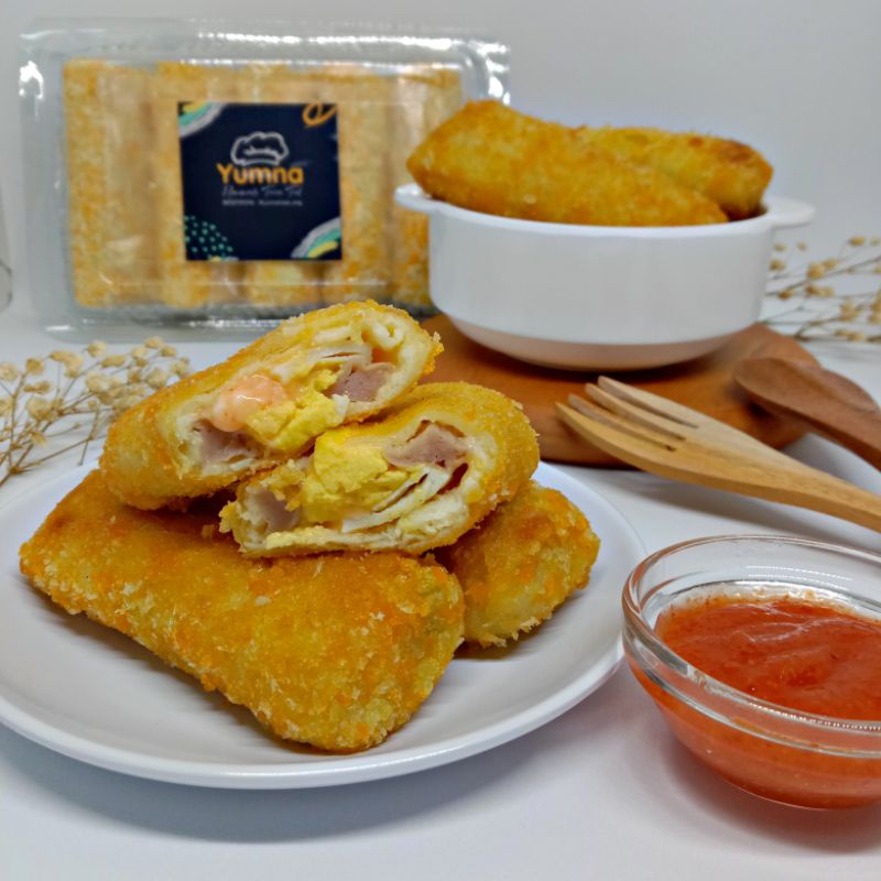 Jual Risol Mayo Isi Telur Sosis Frozen Food isi 5 pcs | Shopee Indonesia