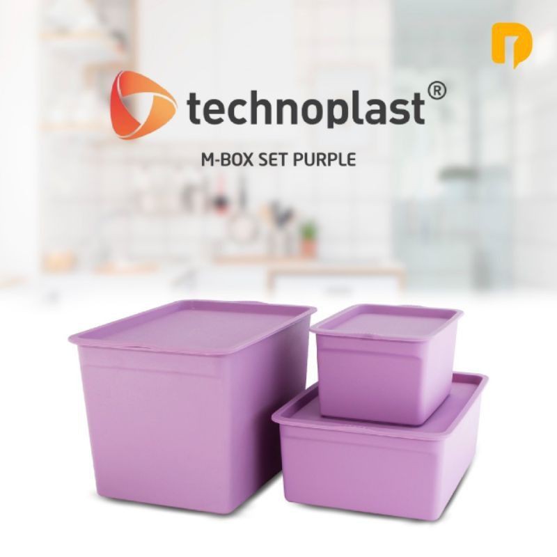 Jual BOX CONTAINER JUMBO/ M BOX SET PURPLE/BOX SERBAGUNA | Shopee Indonesia