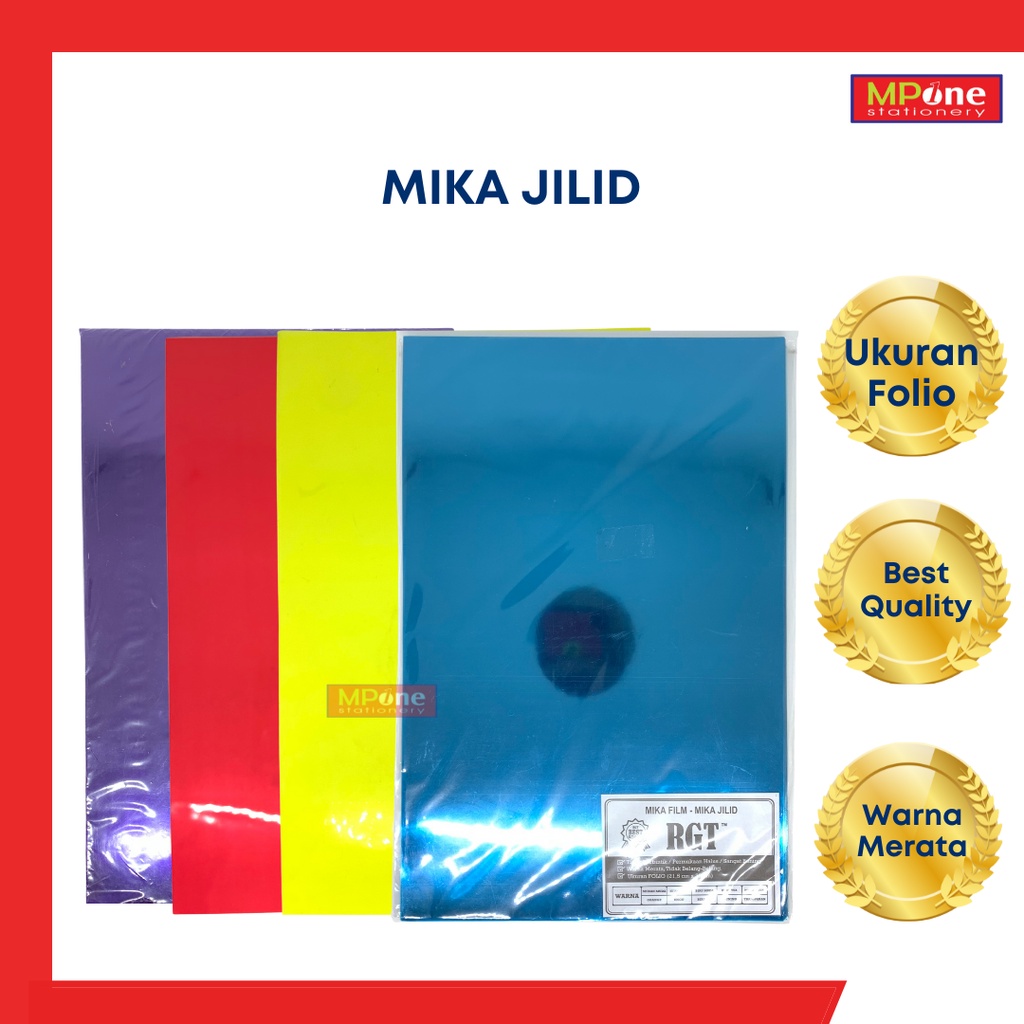 Jual Mika Jilid / Cover Jilid F4 / Plastik Mika Jilid / Mika Jilid Warna | Shopee Indonesia