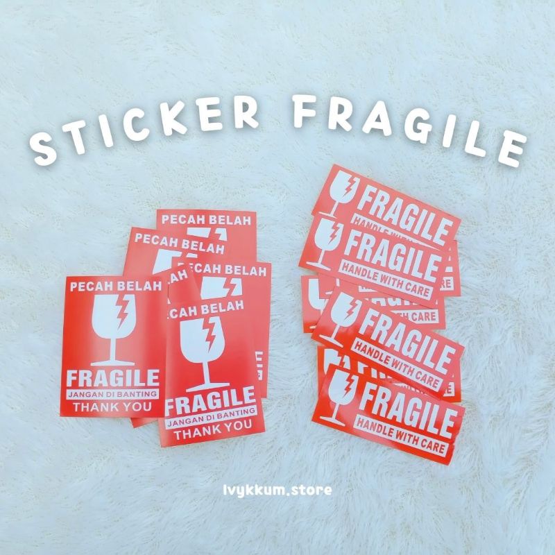 Jual Sticker Fragile | Shopee Indonesia