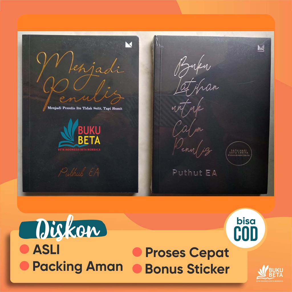 Jual Paket Menjadi Penulis dan Buku Latihan Untuk Calon Penulis - Puthut EA | Shopee Indonesia