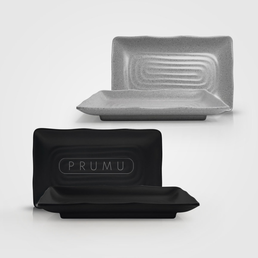 Jual PRUMU Melamine Stone Piring Sushi 8 inch - Piring Persegi Panjang ...