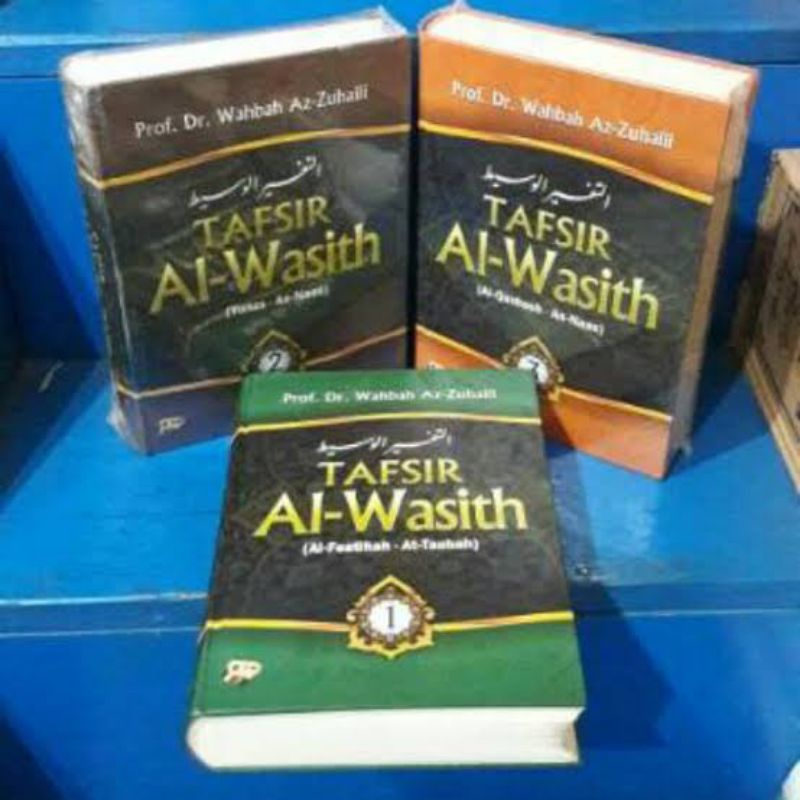 Jual TAFSIR AL QUR'AN AL WASITH (Prof.Dr.Wahbah Az-Zuhaili) 1 Set (3 Jilid) | Shopee Indonesia