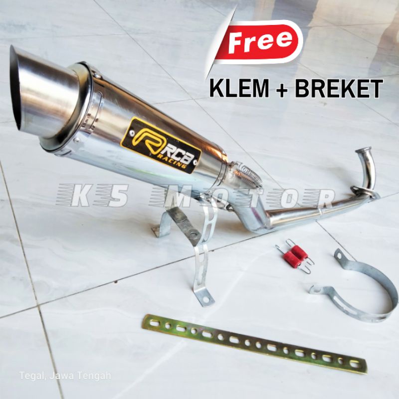 Jual Knalpot RCB Racing Mio All Series ( Sporty M3 Z S J Gt Soul Fino ...