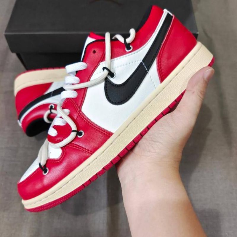 Jual Nike Air Jordan 1 Low Off White Chicago Premium Original | Shopee ...