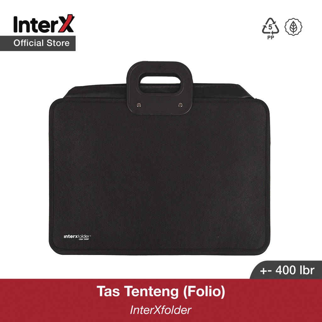 Jual InterX Folder Carry Bag Map Arsip Serbaguna / Tas Dokumen Tahan ...