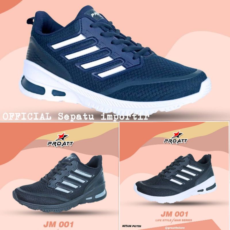 Jual [ORIGINAL] Sepatu Sneakers Pria / sepatu Pro ATT JM 001 / Sepatu olahraga running / sepatu ...