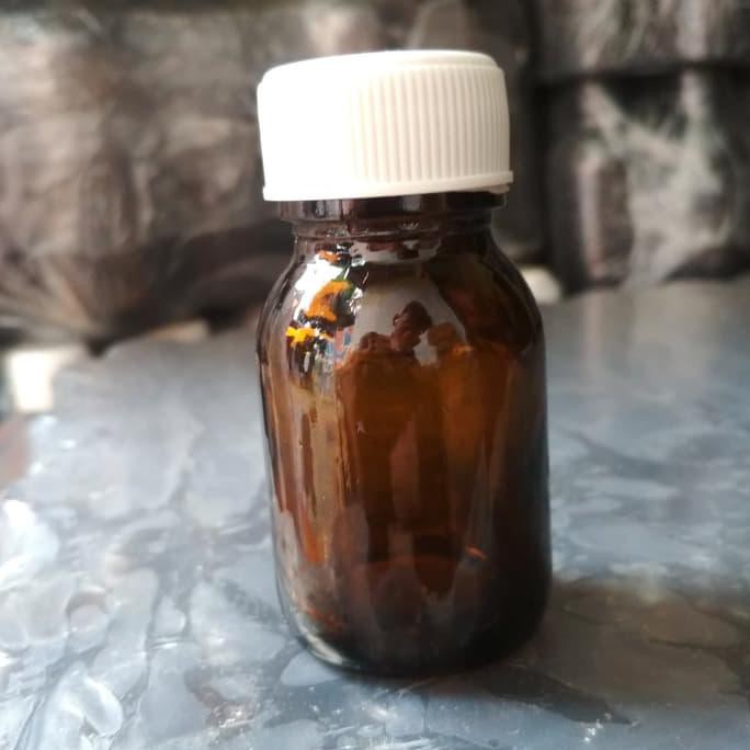 Jual BOTOL KACA COKLAT 30 ML | Shopee Indonesia