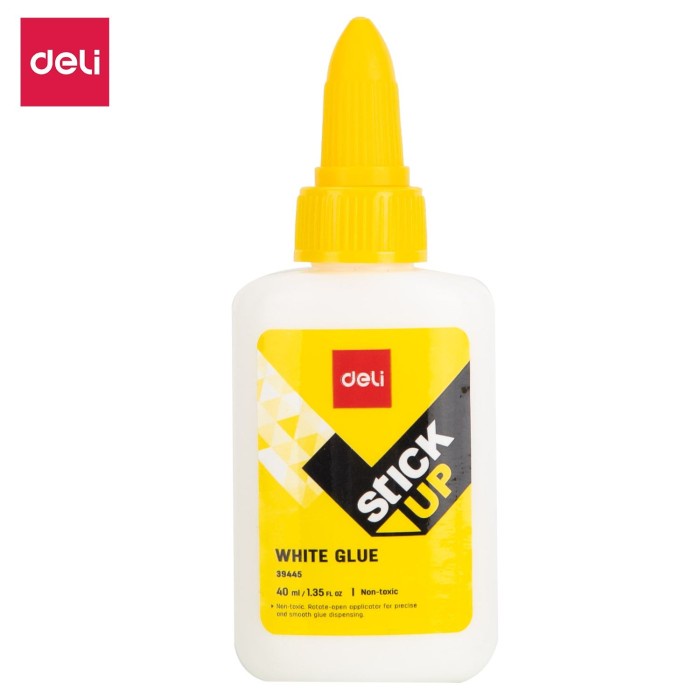 Jual Lem Cair merk DELI PVAC Stick Up Putih 40ml - E39445 | Shopee ...