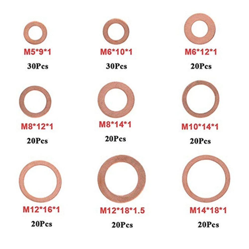 Jual PROMO!!!! Ring Baut Gasket Bolt & Nut Flat Ring Seal Tembaga ...