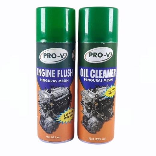 Jual Engine Flush Flushing Pro-V PRO V Cairan Penguras Pembilas Oli Mesin 325mL Oil Cleaner ...