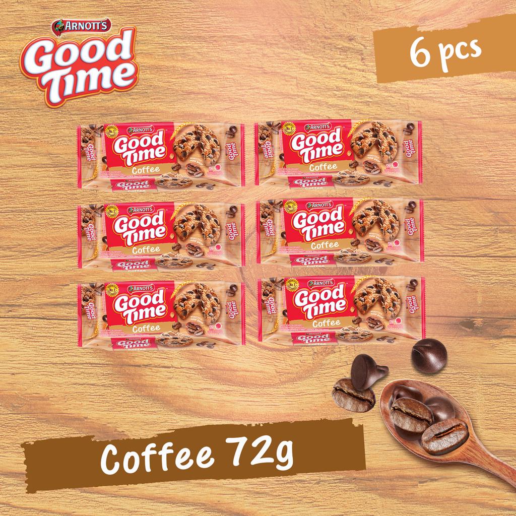 Jual Good Time Coffee Chocochips Cookies 6 x 72 gr | Shopee Indonesia