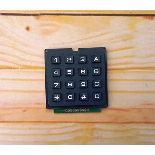 Jual Stamp Keyboard 4x4 Matrix Keypad Module Key Switch Push Button Arduino | Shopee Indonesia