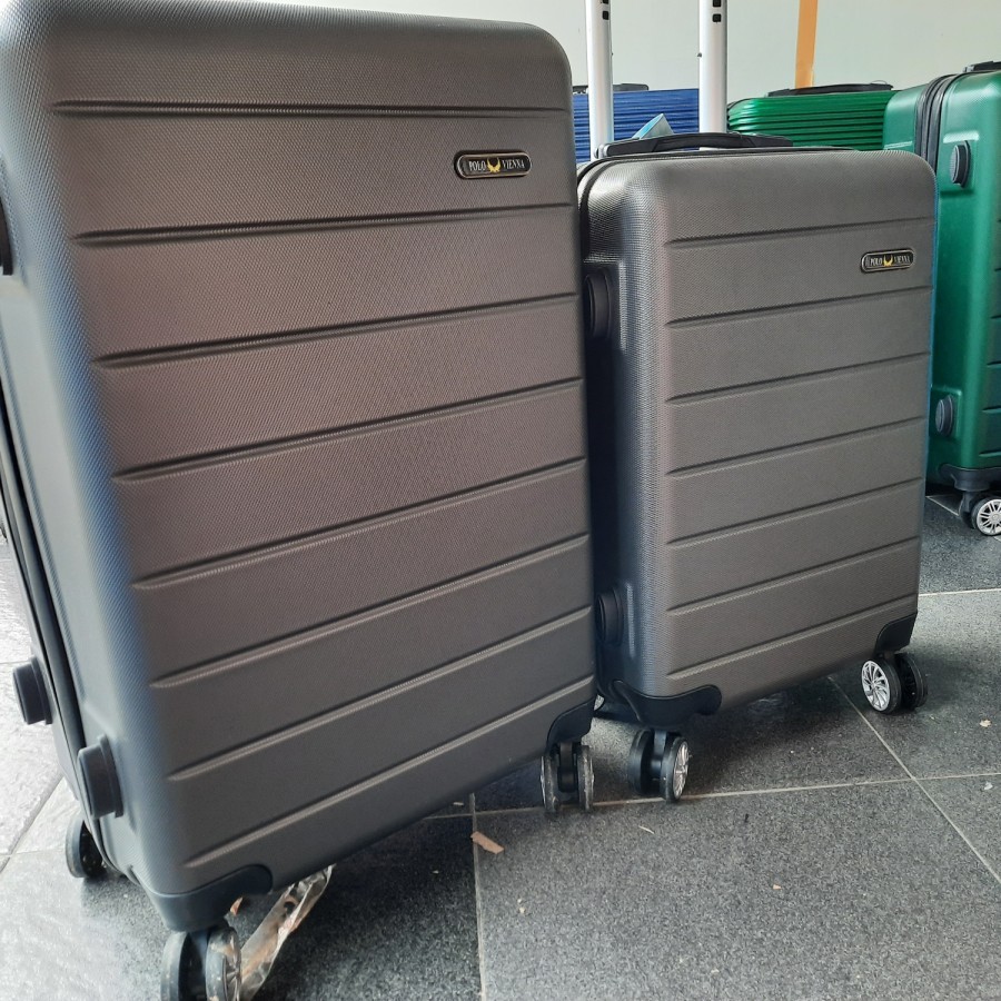 Jual Koper Fiber Tas Traveling Polo Vienna 01 SET ISI 24 DAN 20 Inch ...