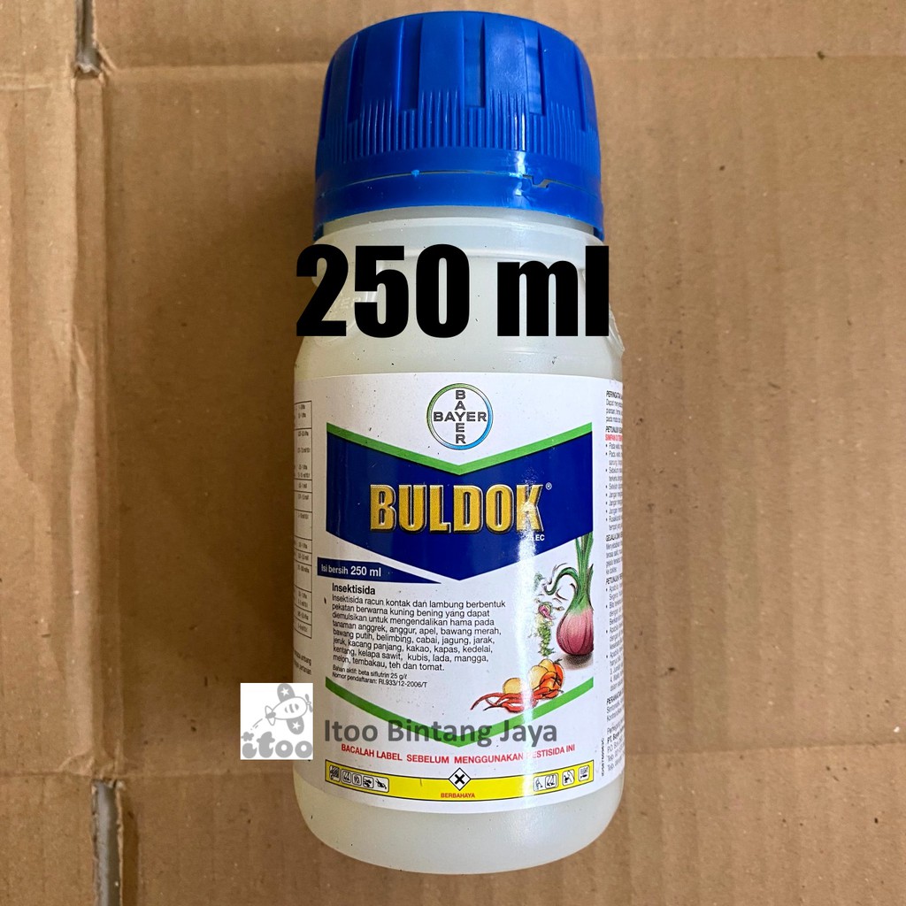 Jual Insektisida Kontak Bayer Buldok Beta Siflutrin 25EC 250 ml ...