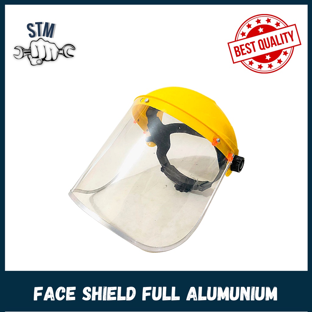 Jual Face Shield Kuning List Aluminium | Shopee Indonesia