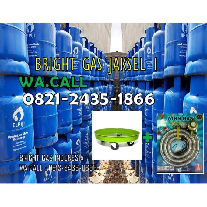 Jual PAKET TABUNG GAS ELPIJI BIRU 12 KG ISI + REGULATOR + TATAKAN GAS ...