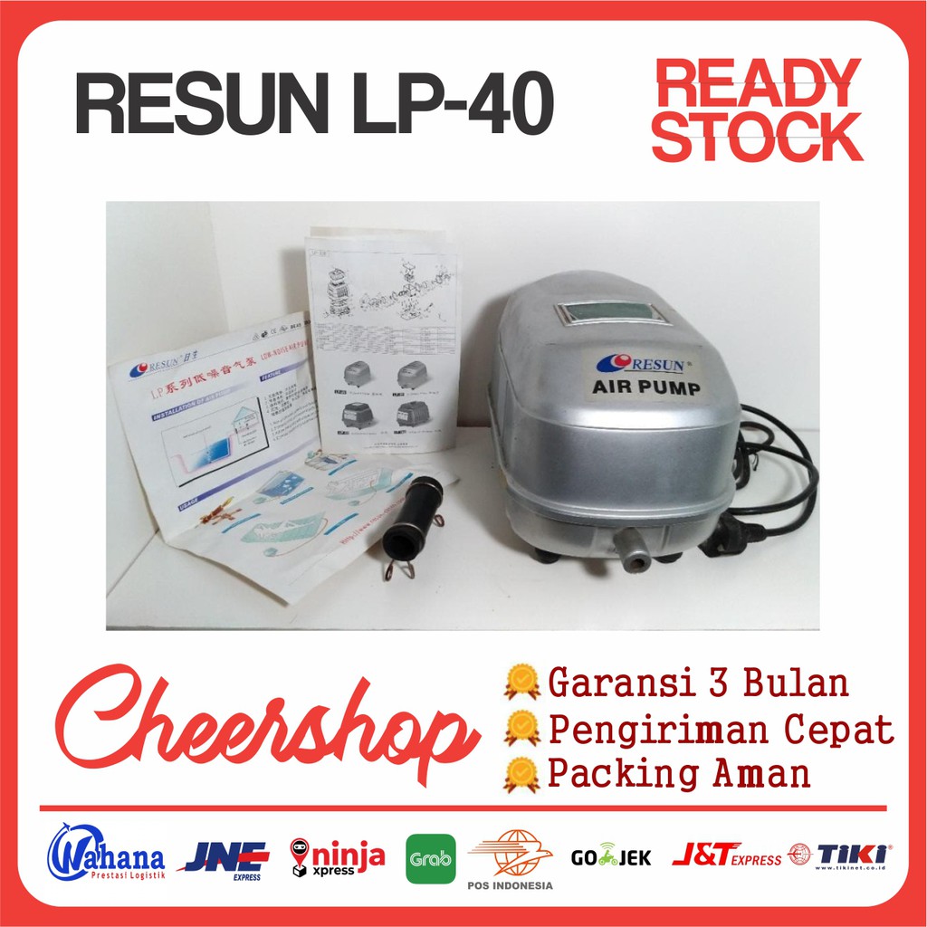 Jual Resun LP40 LP-40 LP 40 Airpump Pompa Udara Low Noise Kolam Air ...