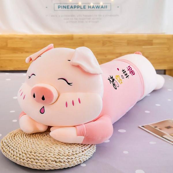Jual Guling Boneka Babi Guling Babi 90cm Gulign Babi Ulat Guling Pig ...