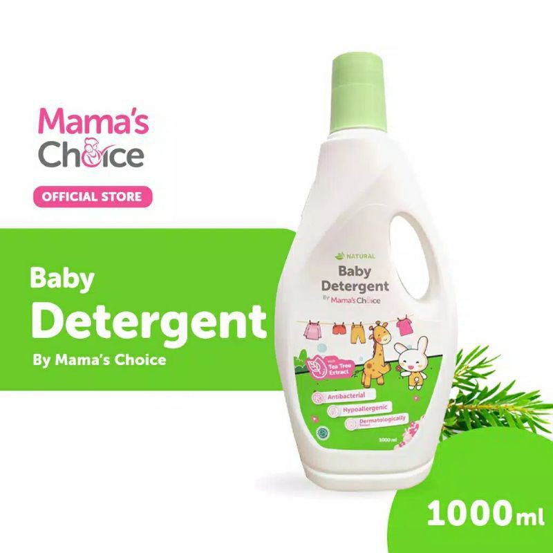 Jual Mama's Choice Baby Detergent ( Tea Tree Extract ) 1000ml | Shopee ...