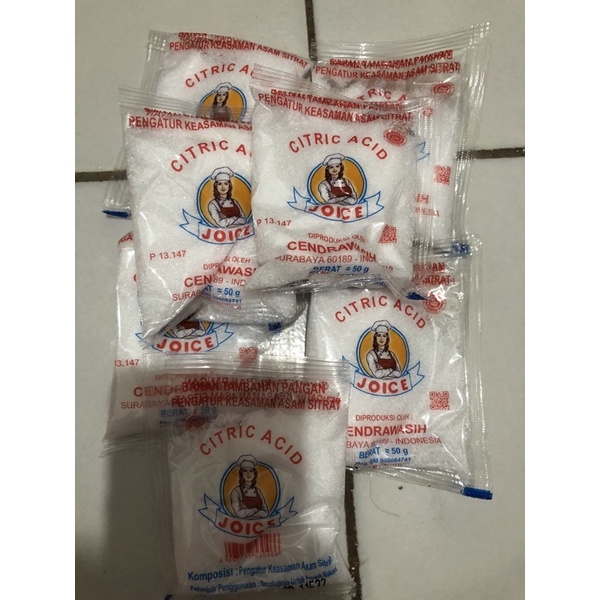 Jual citric acid / garam asam / citrun | Shopee Indonesia