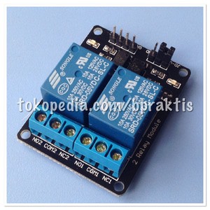 Jual Relay Module 2 Channel 5V Output 250VAC / 30VDC 10A for Arduino ...