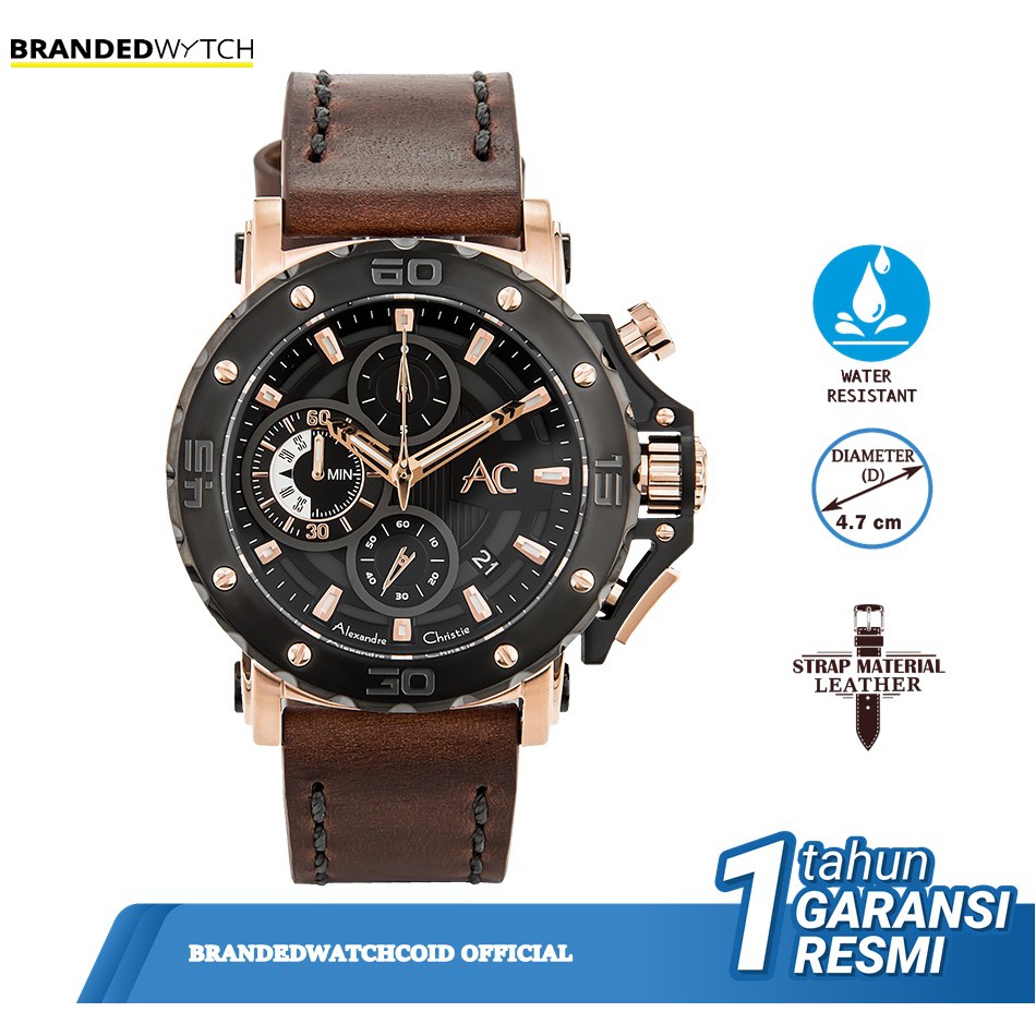 Jual JAM TANGAN AC 9205 MCL ORIGINAL / ALEXANDRE CHRISTIE 9205 / AC Collection 9205 | Shopee ...