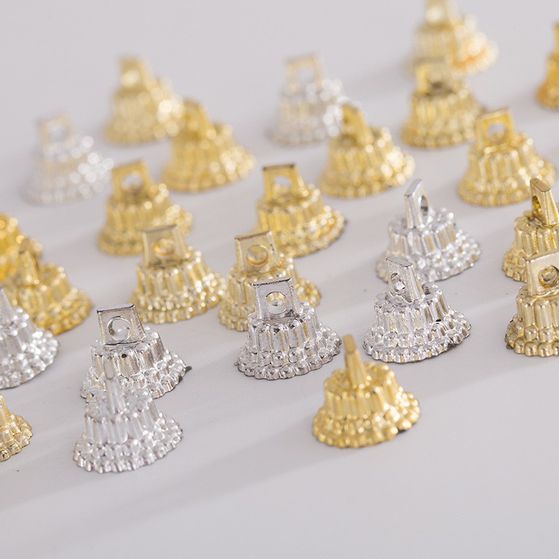 Jual XBMN bell lonceng mini gold hiasan natal dekorasi ornamen craft ...