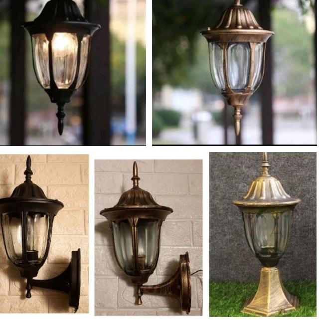 Jual Serbuuuu-153 Lampu Dinding 3 Model / Lampu Pilar / Lampu Gantung ...