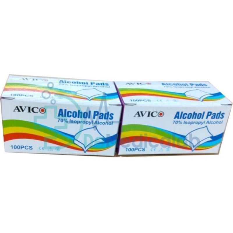 Jual Alcohol Swabs Avico isi 100 | Shopee Indonesia
