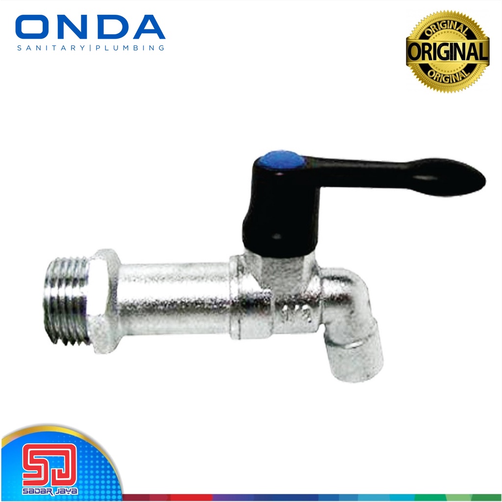 Jual ONDA BL Kran 1/2" Tembok Keran setengah inch | Shopee Indonesia