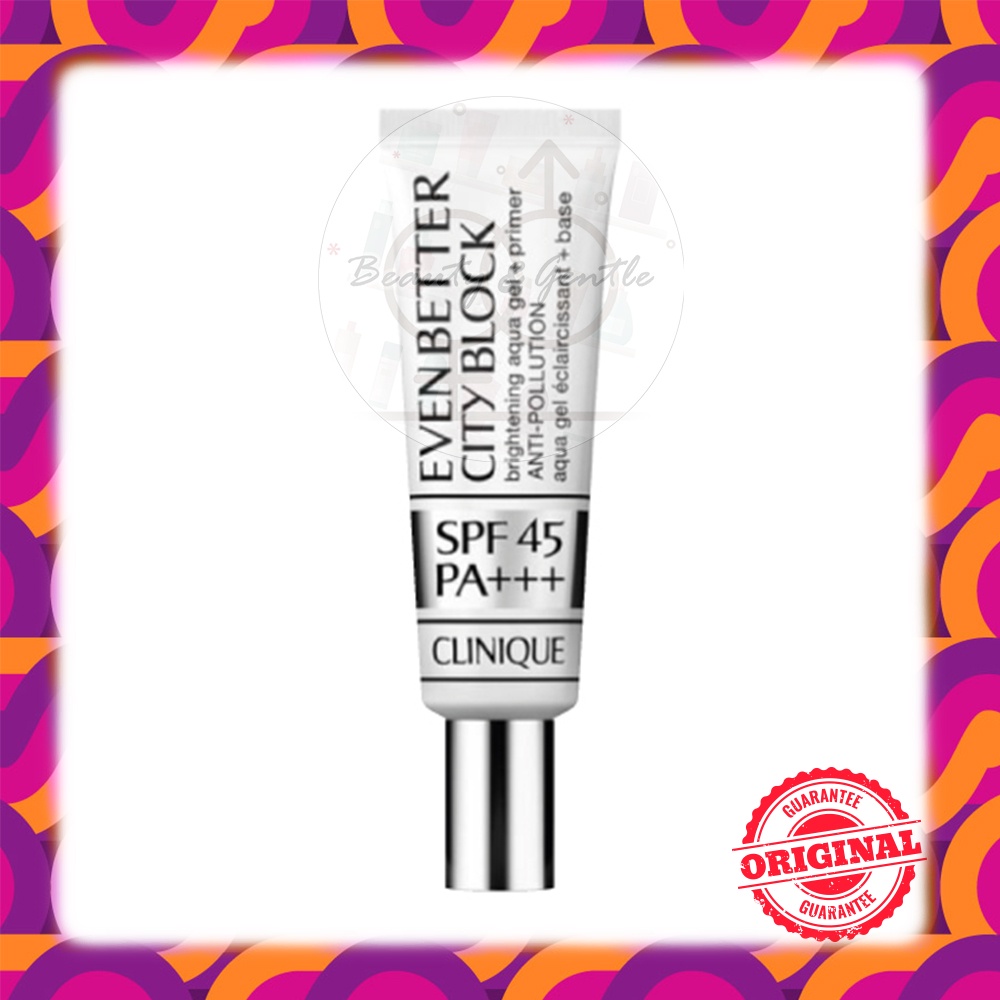 Jual PROMO CLINIQUE Even Better City Block Brightening Aqua Gel ...