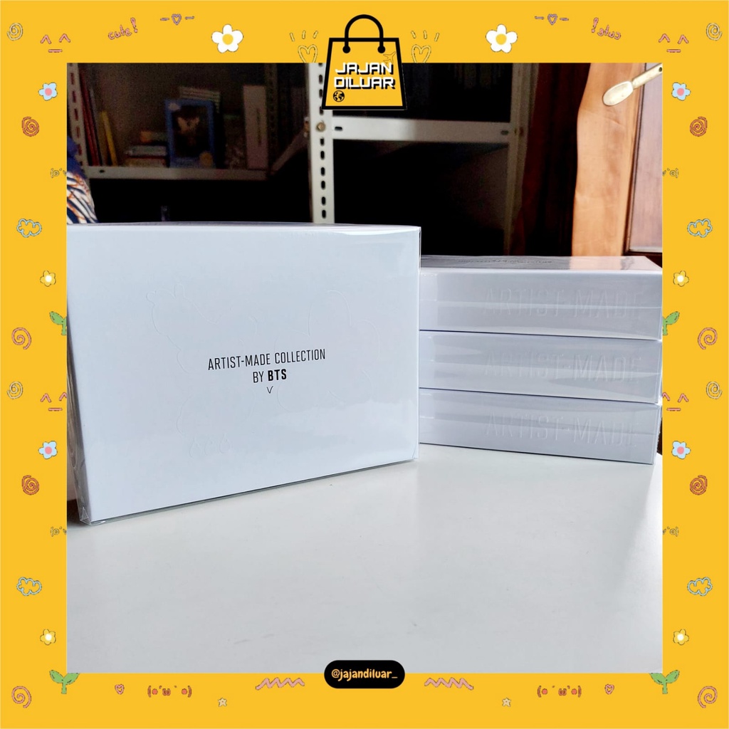 Jual BTS Artist Made Collection V Brooch Set (Faces) | Shopee Indonesia