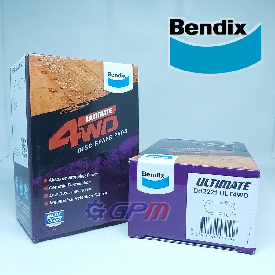 Jual Kampas Rem Toyota Fortuner VNT Bendix Ultimate DB2221 ULT REM ...