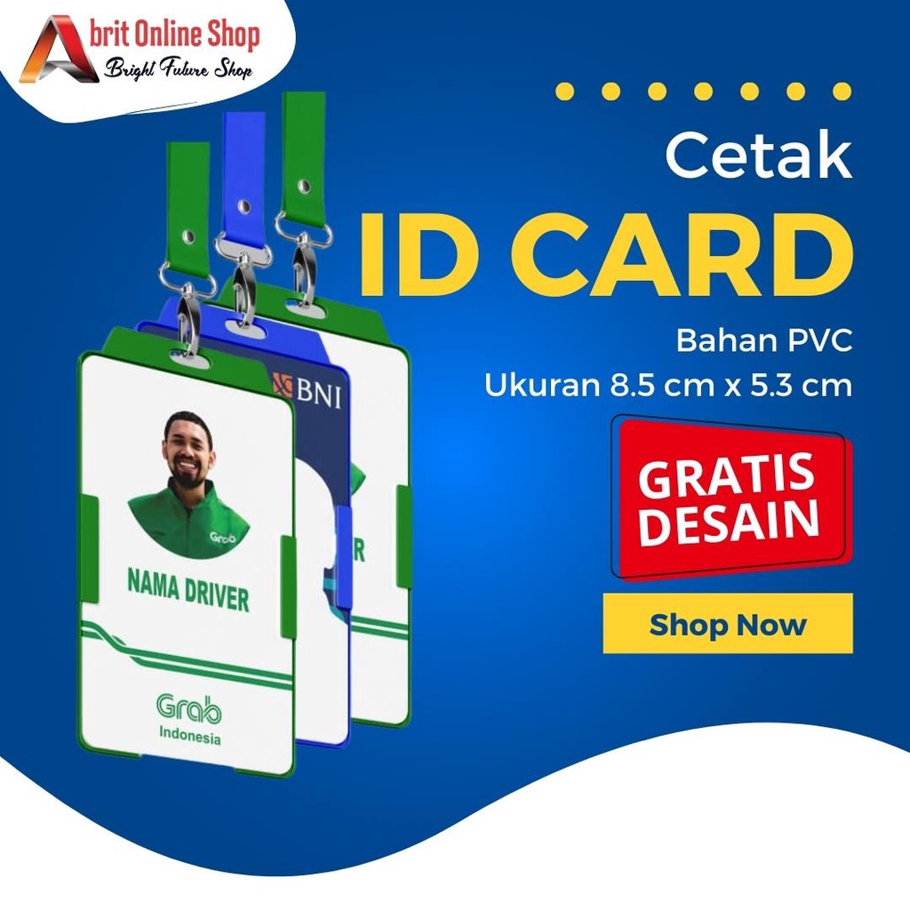 Jual CETAK ID CARD SATUAN | CETAK ID CARD CUSTOM | CETAK ID CARD PVC ...
