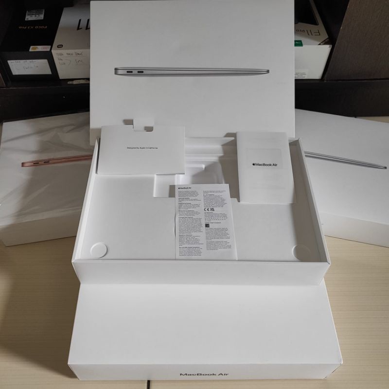Jual Dus Box MacBook Air M1 2020 13 Inch A2337 Silver 100% Original ...