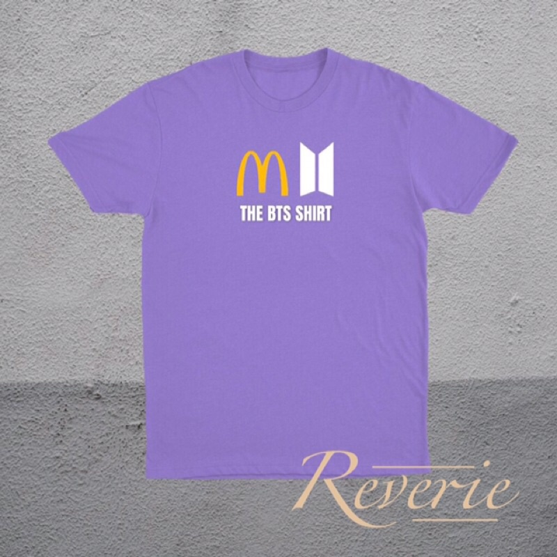 Jual KAOS BAJU BTSMEAL TSHIRT BTS X MCD MCDONALDS BT21 ARMY BUTTER ...