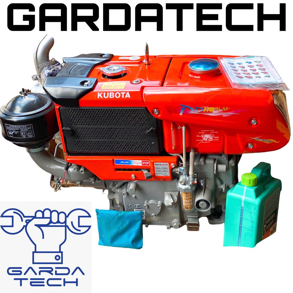 Jual Mesin Penggerak Solar Engine Diesel KUBOTA RD 110 DI T2 | Shopee ...