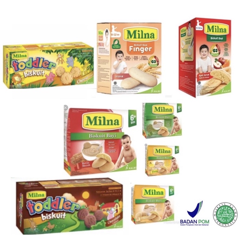 Jual Promina Biskuit Marie Roll Sun Milna susu 6mo+ Snack MPASI / Snack ...