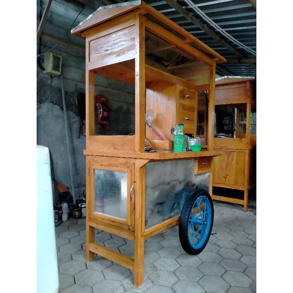 Jual #gerobak dorong#gerobak angkringan#gerobak keliling#gerobak usaha# ...